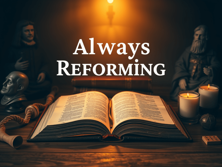 Always Reforming: Eschatology and the Call of Scripture – Weston Blaha